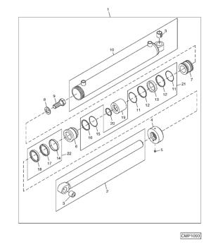 China 0290089600 Piston Deere parts 1412E for sale