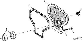 China AR69984 Cover Deere parts 500A, 500B, 500C, 510, 690, 500 for sale