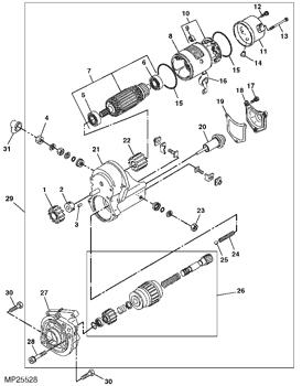 China CH10486 Cover Deere parts 25, 6675, 3375, 30, 110, 50, 6X4, 4X2 for sale