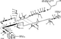 China AT25596 Hose Deere parts 544, 544B, 644A, 444 for sale