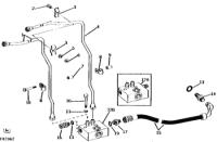 China AT38659 Hose Deere parts 762, 510 for sale