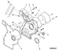 China R502082 Cover Deere parts 850, 644G, 608S, 370C, 250D, 759G, 909JH, 909J, 853J, 59000, 608B, 3554, 762B, 853JH, 540G, 953J, 903J, 903JH, 535, 608L, 530B for sale