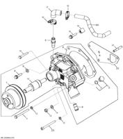 China R99254 Hose Deere parts 670D, 2755, 240, 870D, 2955, 2.9, 2355, 260, 770D, CD30290DF, 3029, 8875 for sale