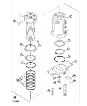 China 4647594 Kit Deere parts 27D for sale