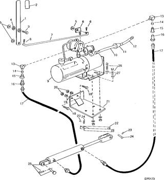 China AP22688 Hose Fitting Deere parts 310SK, 310J, 710K, 710J, 310K, 410E, 860B, 862, 410G, 762, 1500, 410J, 310SJ, 762A, 310E, 410K, 860, 310G for sale