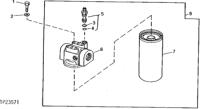China AT172912 Filter Element Deere parts 540E, 710B, 644D, 862B, 690D, 762B, 540G, 450G, 770B for sale