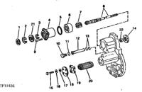 China AT56163 Filter Element Deere parts 540B, 740A, 540D, 340D, 640, 440C, 743A, 640D, 440D for sale