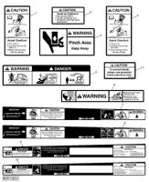 China KV23639 Label Deere parts 240 for sale