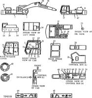 China 2028765 Label Deere parts 992D for sale