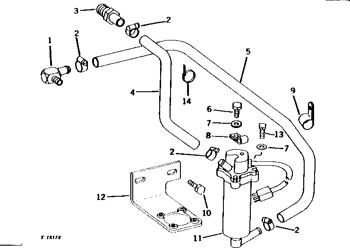 China AR45974 Fitting Deere parts 690, 644A for sale