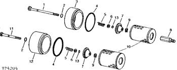 China AR98098 Filter Element Deere parts 570, 540B, 740, 670A, 570B, 740A, 670B, 743, 640, 743A, 670 for sale