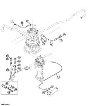 China 0241207 Ring Deere parts 190DW, 230GW, 220DW, 190GW for sale
