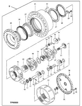 China 0985625 Lock Plate Deere parts 670GLC, 600C, 550LC, 650DLC for sale