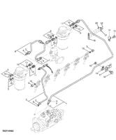 China R504859 Bracket Deere parts WL56, 710J, 524K, 1010D, 1110D, 1490, RE151971, 1070D, 770D, 544J, 1410D, 810D, 544K, YZ18992, RE160299, RE68144, 710G, 1400 for sale