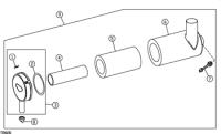 China AT225338 Filter Element Deere parts 544E, 544G, 750C, RE151971, 653E, 540E, 644E, 850B, 540G, 2254, 750C-II, 690ELC, 1400 for sale