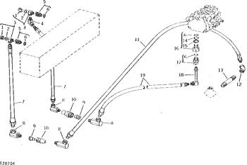 China AU13375 Fitting Deere parts 500B, 646, 350B, 510, 9250, 350D, 444, 93, 9300, 450, 644B, 450B, 350C, 450C, 455D, 555, 555A, 550A, 555B, 550B, 544, 9550, 544B, 550, 350 for sale