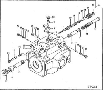 China 0263701 Fitting Plug Deere parts 595D, 190, 595 for sale
