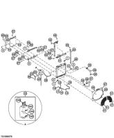 China 9761991 Bracket Deere parts 50D for sale