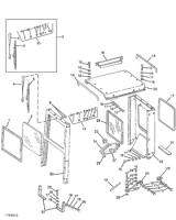 China PT4797 Bracket Deere parts SUNSHADES for sale