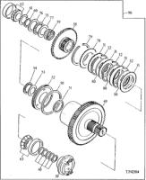 China 0344051 Shaft Deere parts 444E for sale
