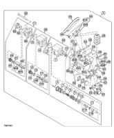 China 0898730 Bracket Deere parts 180, 210 for sale