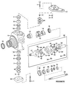 China R135218 Spacer Deere parts 1100 for sale