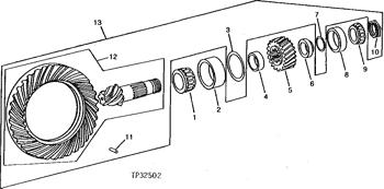 China R45082 Spacer Deere parts 770A, 770B, 770, 760A for sale