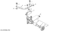 China R134891 Bracket Deere parts 710J, 1490, 435C, 330B, 430B, 1110D, 4.5, 1410D, 1070D, 770D, 1010D, 335C, 810D, 444H, 710G for sale