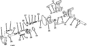 China AT14407 Switch Deere parts 450, 450C, 450B for sale
