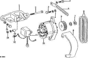 China R40952 Bracket Deere parts 500A, 500C, 510, 500B, 600 for sale