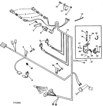 China AT157547 Switch Deere parts 300D, 410D, 315C, 710B, 482C, 310C, 643D, 210C, 410C for sale
