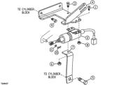 China R503574 Bracket Deere parts 435C, 624H, RE151971, 335C, 430B, 1400 for sale