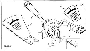 China AT180916 Switch Deere parts 300D, 410D, 410E, 210LE, 485E, 310E, 310G for sale