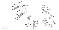 China R523187 Bracket Deere parts 670G, 290GLC, 764, 624J, 624K, 624KR, 1400, 672G, 210G, E210LC, E240LC, YZ19489, 2454D, YZ18984, 644K, 6.8, 4.5, 2954D, 240DLC, E300LC, 250GLC, 270DLC for sale