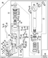 China 0332704 Bracket Deere parts 850DLC, 670GLC, 650DLC for sale