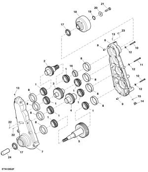 China M3470T Plug Deere parts 9510R, 9510RT, 740A, 624J, 350D, 9560R, 9560RT, ROLLIGIN, 670B, 9630T, 9460R, 770, 770A, 444J, 770B, 570, 750B, 770C, 755B, 644J, YZ18984, YZ18992, 544C, 9530T, 670, 9410R, 570B, 670A, 9430T, 670C, RE... for sale