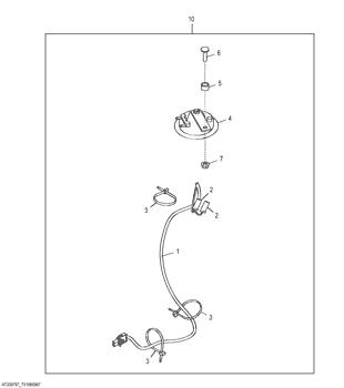 China AT340847 Wiring Harness Deere parts 323D, 320E, 332D, 325, 323E, 333D, 326D, 318D, 328E, 326E, 319D, 329E, CT332, 328D, 332E, 318E, 329D, 320D, 333E, 319E, 332 for sale