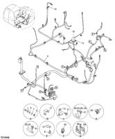 China 0004771 Wiring Harness Deere parts 135C for sale