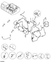 China 0004911 Wiring Harness Deere parts 200CLC, 2054 for sale