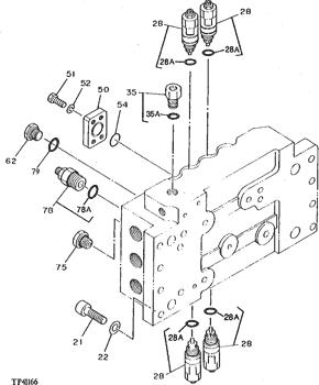 China 0365606 Plug Deere parts 595D for sale