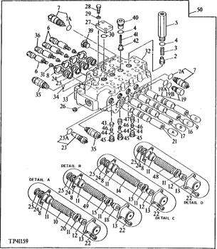 China 0224414 Adapter Fitting Deere parts 790 for sale