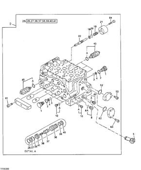 China 0413601 Plug Deere parts 790ELC for sale