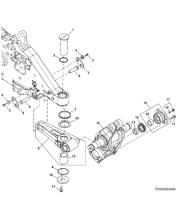 China R273543 Spacer Deere parts 9510RT, 9430T, 9630T, 9530T, 764, 9560RT, 9460RT for sale
