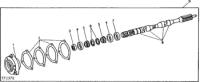 China R69510 Spacer Deere parts 302A, 2755, 302, 401, 401D, 400, 2355, 301A, 401B, 2640, 401C, 300, 301, 2750, 300B for sale