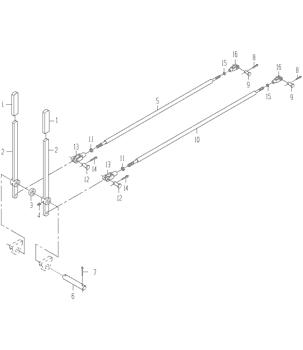 China 0110079232 Spacer Deere parts 1850 for sale