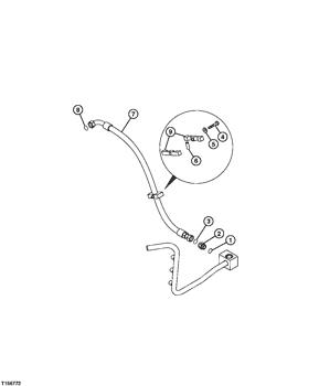 China 28H2613 Spacer Deere parts 762A, 450CLC for sale