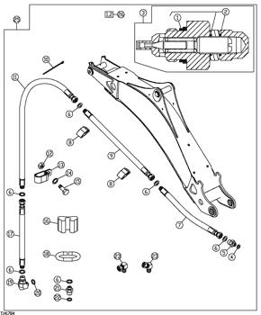 China AM3762T Elbow Fitting Deere parts 310J, 310K, 350B, 350D, 310SJ, 400G, 310SK, 450B, 350C, 450C, 440, 455D, 450D, 455E, 450E, 555, 710J, 555A, 550A, 710K, 555B, 550B, 540, 550, 410E, 410G, 410J, 310E, 410K, 310G, 350 for sale