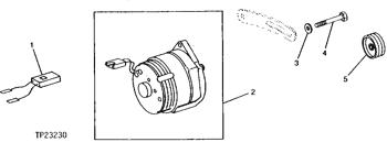 China SE501374 Alternator Reman Deere parts 344E, 444E for sale
