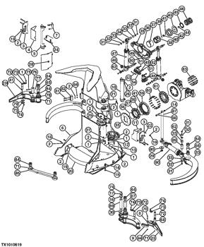 China 0534010 Spacer Deere parts FG18 for sale