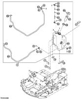 China 4392516 Isolator Deere parts 35D, 27D, 50G, 17D, 17ZTS, 50ZTS for sale